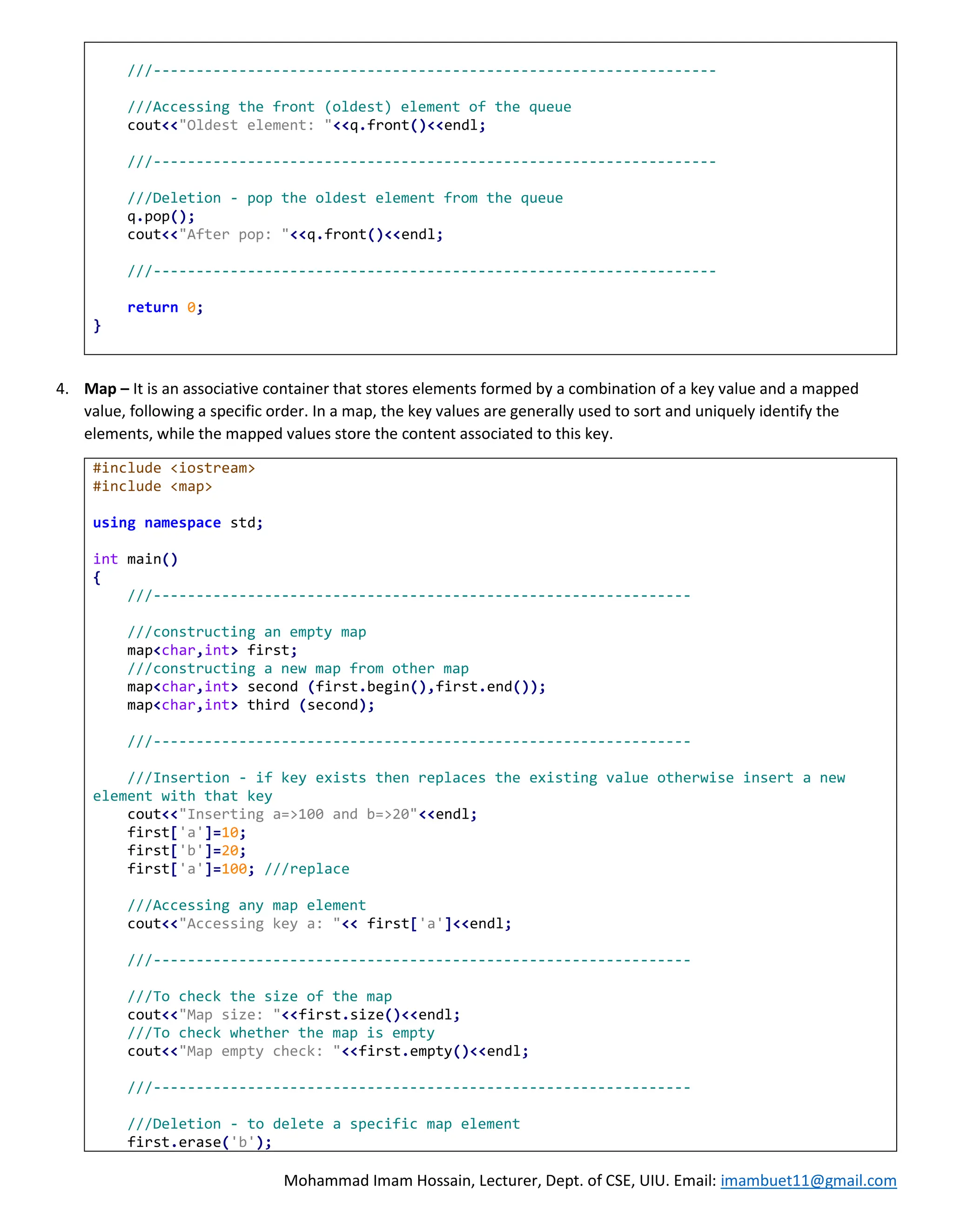 DS & Algo 1 - C++ and STL Introduction | PDF | Programming Languages | Computing