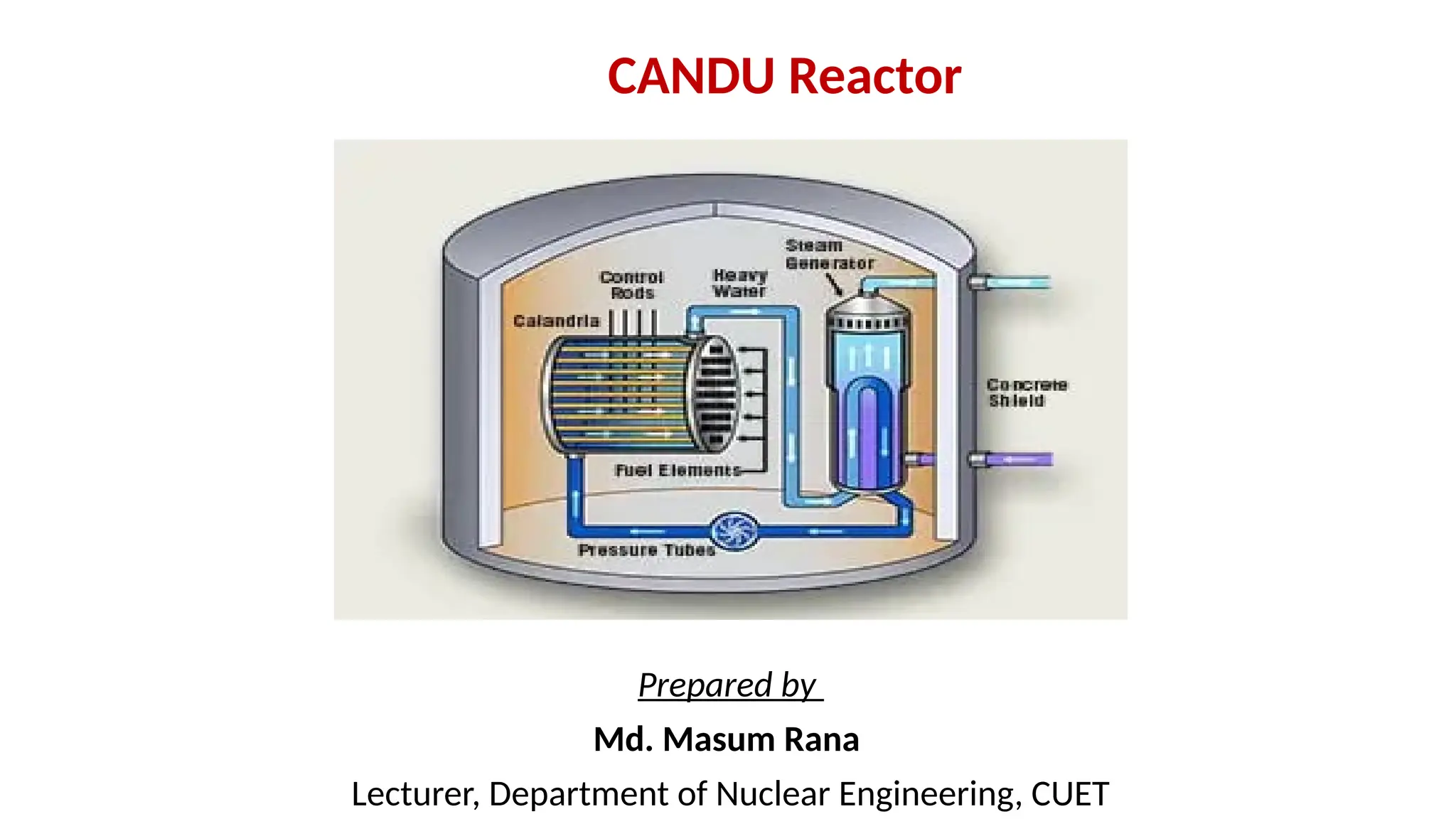 CANDU(Canada Deuterium Uranium) Reactor.pptx