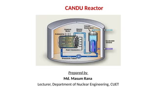 CANDU(Canada Deuterium Uranium) Reactor.pptx