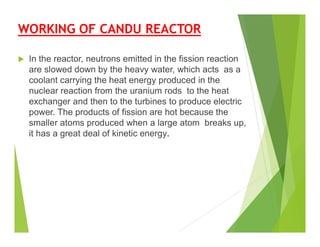 Candu reactor ppt | PDF