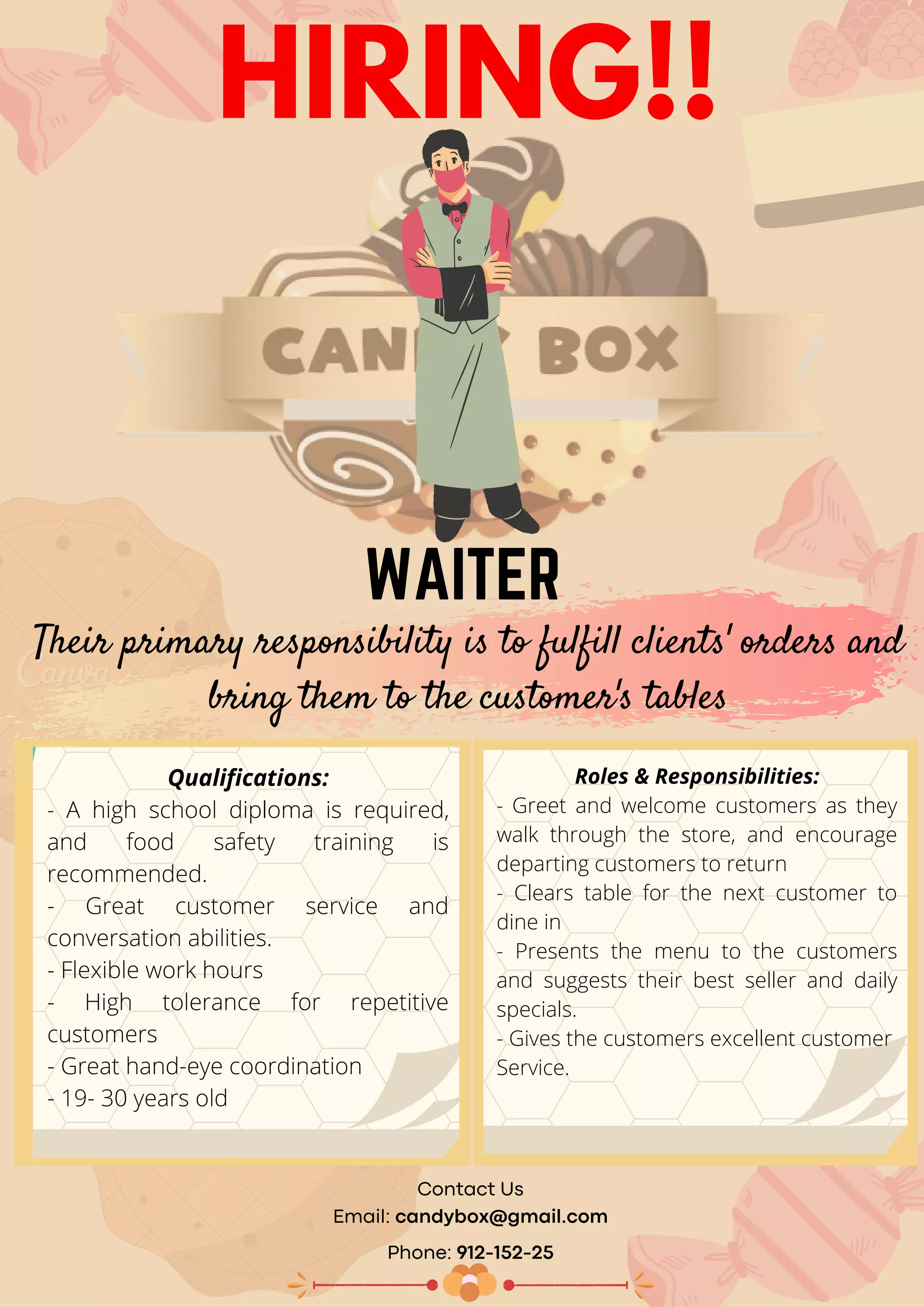 Candy box-hiring-posters | PDF