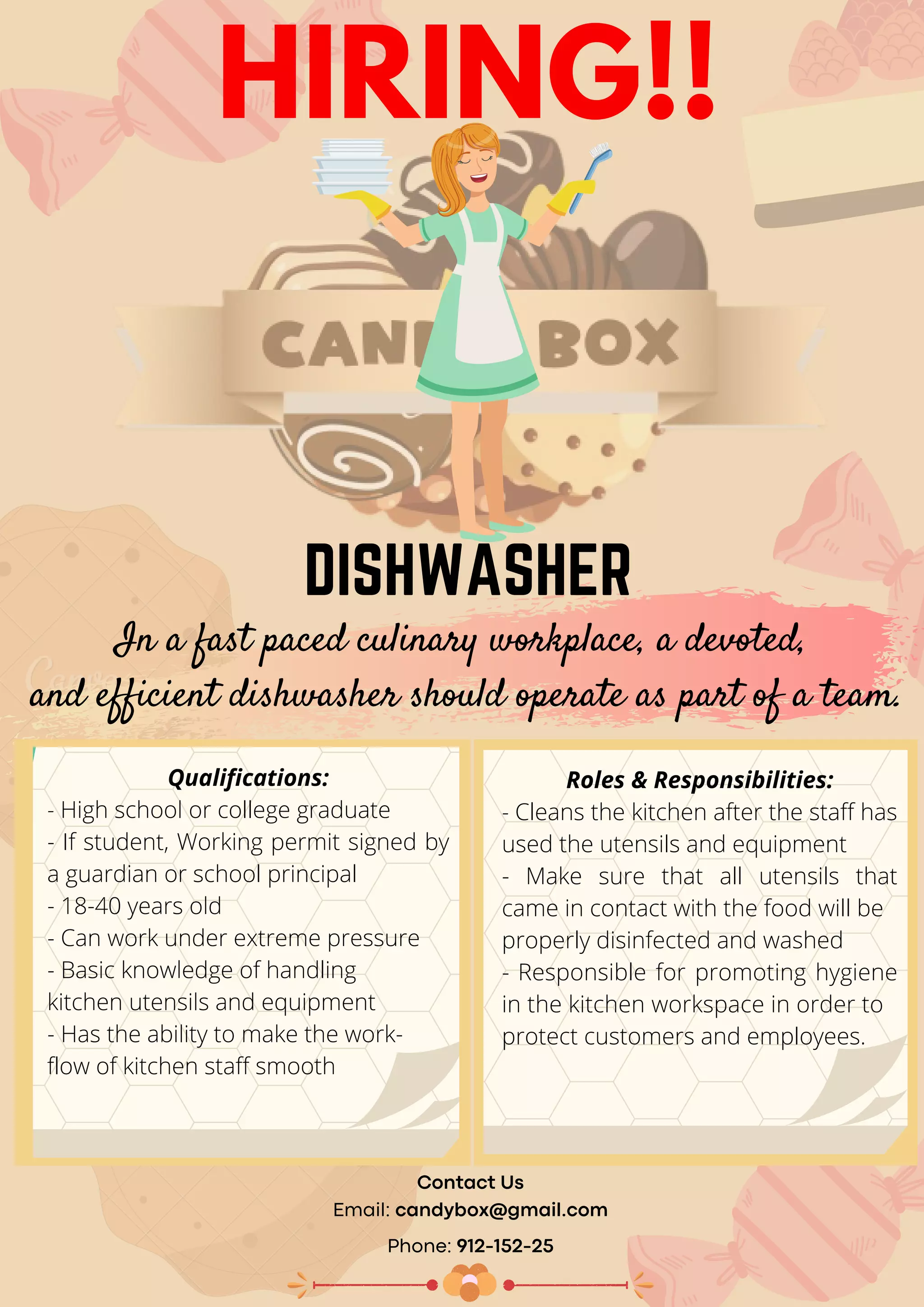 Candy box-hiring-posters | PDF