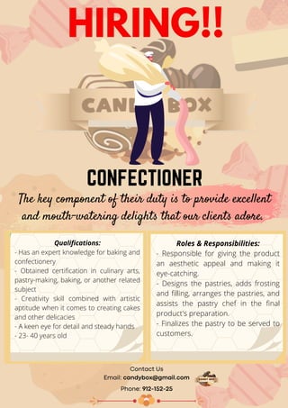 Candy box-hiring-posters | PDF