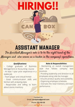 Candy box-hiring-posters | PDF