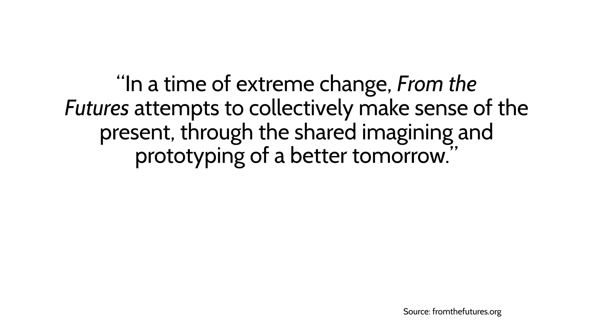 Three Dimensions of Foresight | PPT