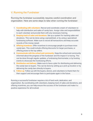 Candy Bar Fundraiser : A Step-by-Step Guide for 2023 | PDF