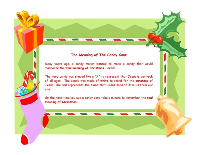 The meaning of the Candy Cane | DOC