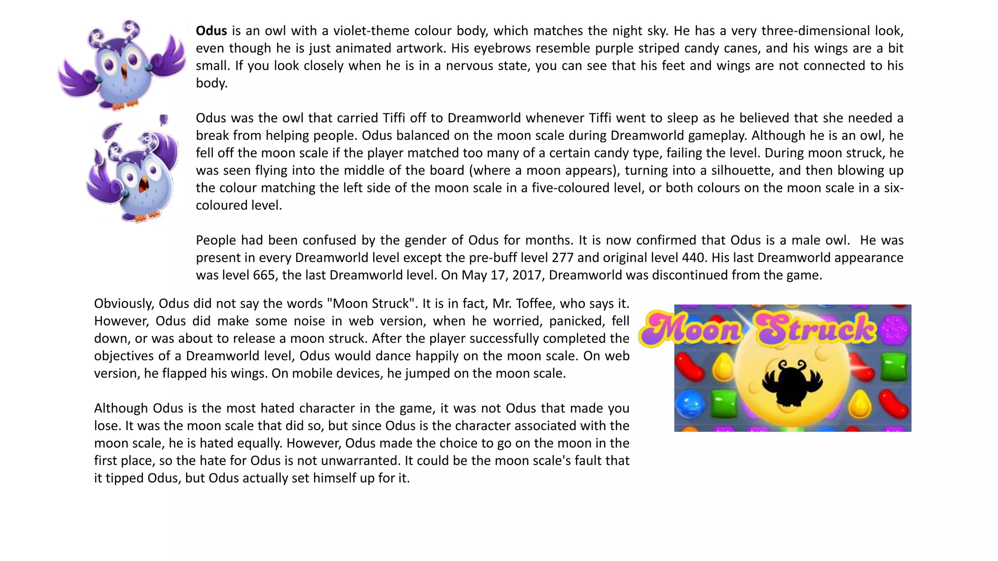 Do you know the stories behind the Candy Crush characters? | PDF
