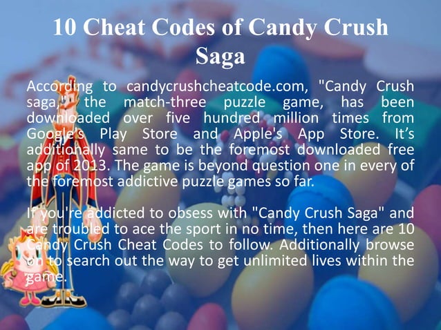 Candy Crush Cheat Codes 10 Cheat Codes Of Candy Crush Saga candy-crush-cheat-codes-10-cheat-codes-of-candy-crush-saga