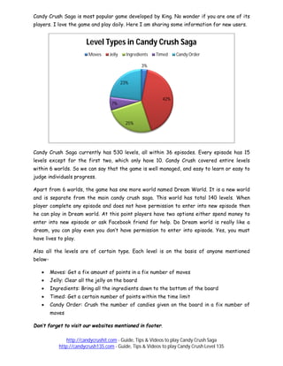 Candy crush levels | PDF
