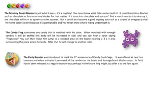Candy Crush Saga guide for the beginner | PDF