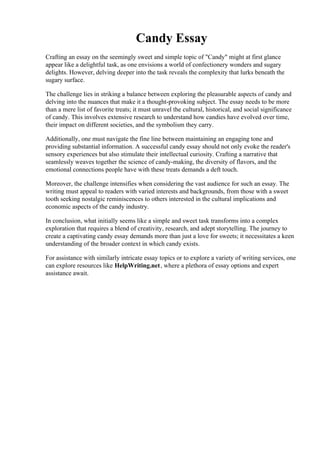 Candy Essay.pdf