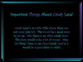 Candyland | PPT