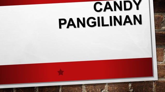 Candy Pangilinan Biography, Early life, Career.pptx | Free Download
