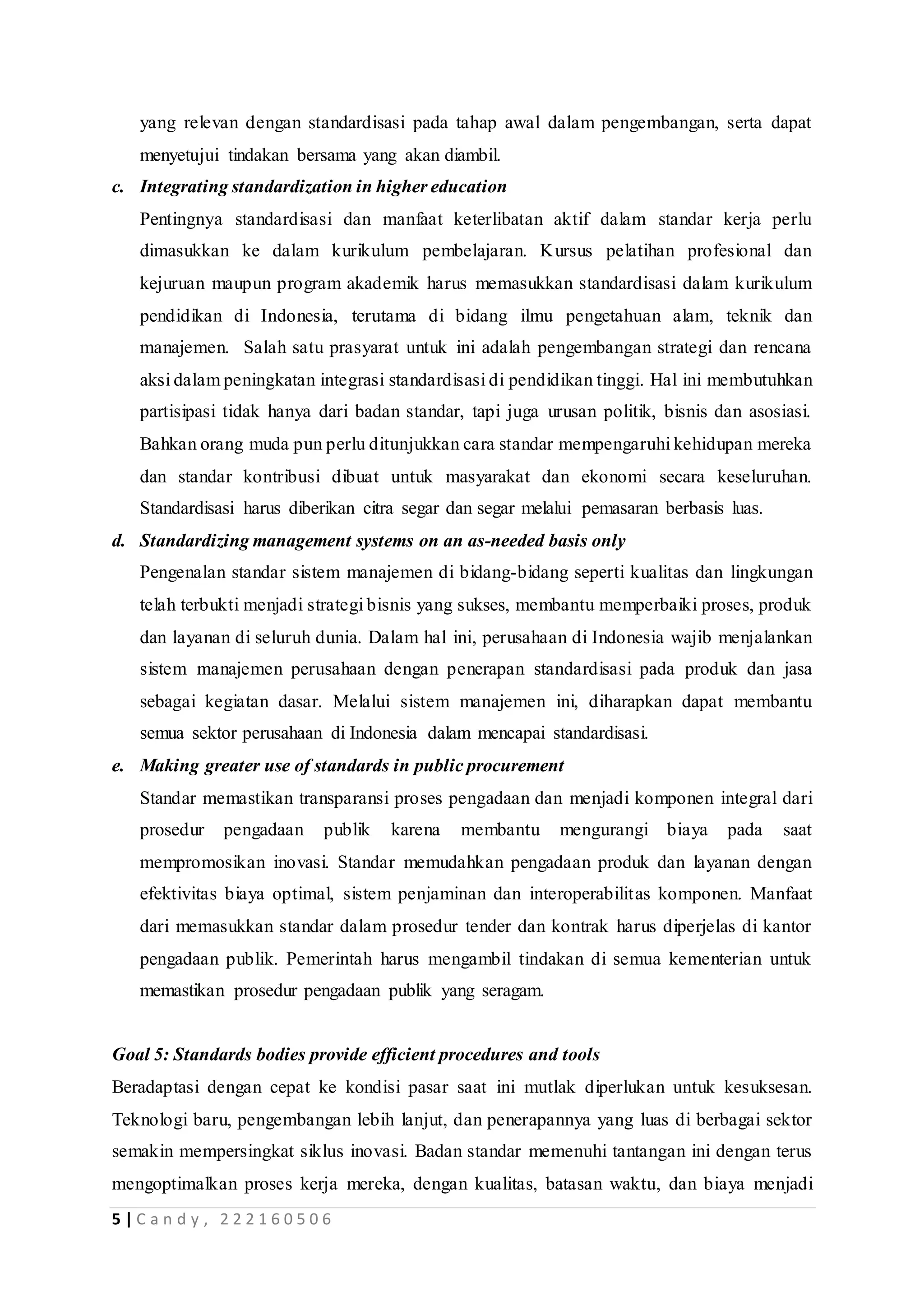 UTS Manajemen Kualitas dan Standar Mutu | PDF