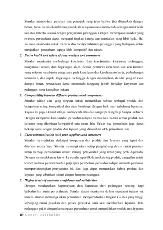 UTS Manajemen Kualitas dan Standar Mutu | PDF