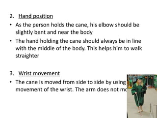 Cane: A_mobility_aid | PPTX