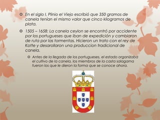 Canela, árbol de la canela, canelero | PPTX