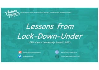 Lessons from Lock-down-under | PDF