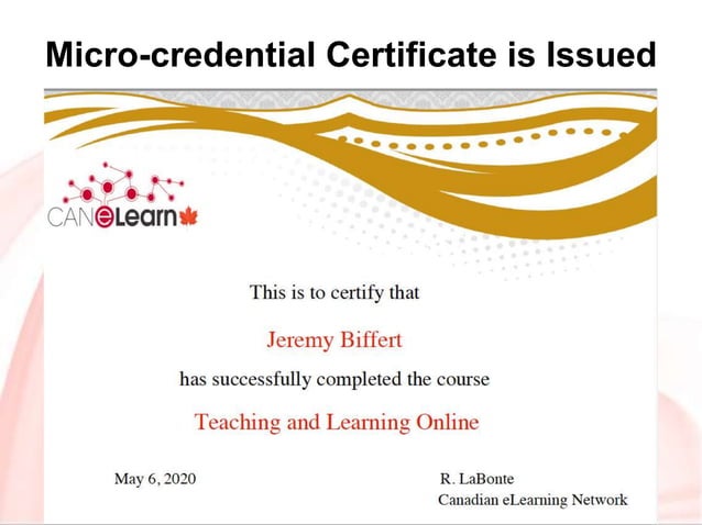 CANeLearn Augment: Micro-credential overview | PPT