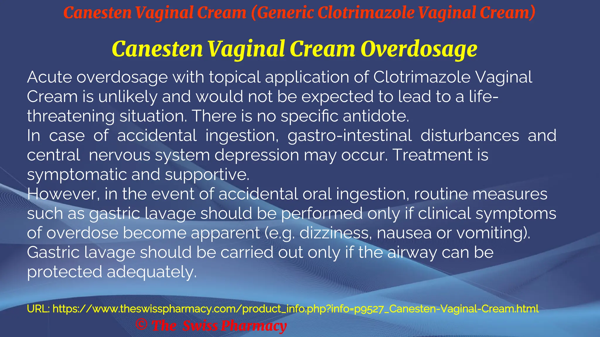 Canesten Vaginal Cream (Generic Clotrimazole Vaginal Cream) | PDF