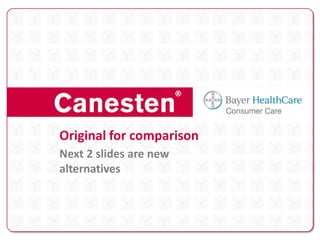 Canesten template - blue | PPT