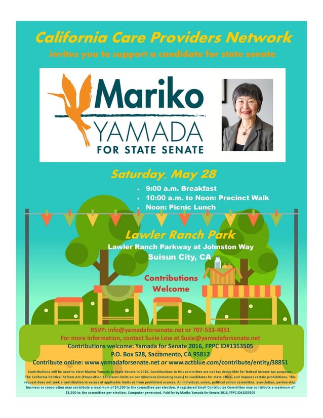 Flyer - State Senate Campaign | PDF