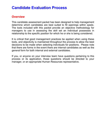 Can Evaluation Process All Levels With Sample Questions Rev 3 2009 | PDF