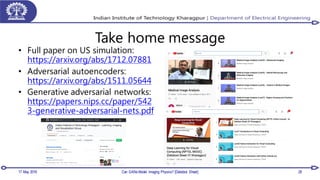 Can Generative Adversarial Networks Model Imaging Physics? | PPT