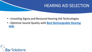 Understanding the Impact: Can Hearing Aids Improve My Hearing? | PPTX | Ear, Nose and Throat ...