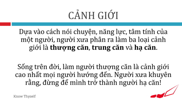 Cảnh giới | PPT