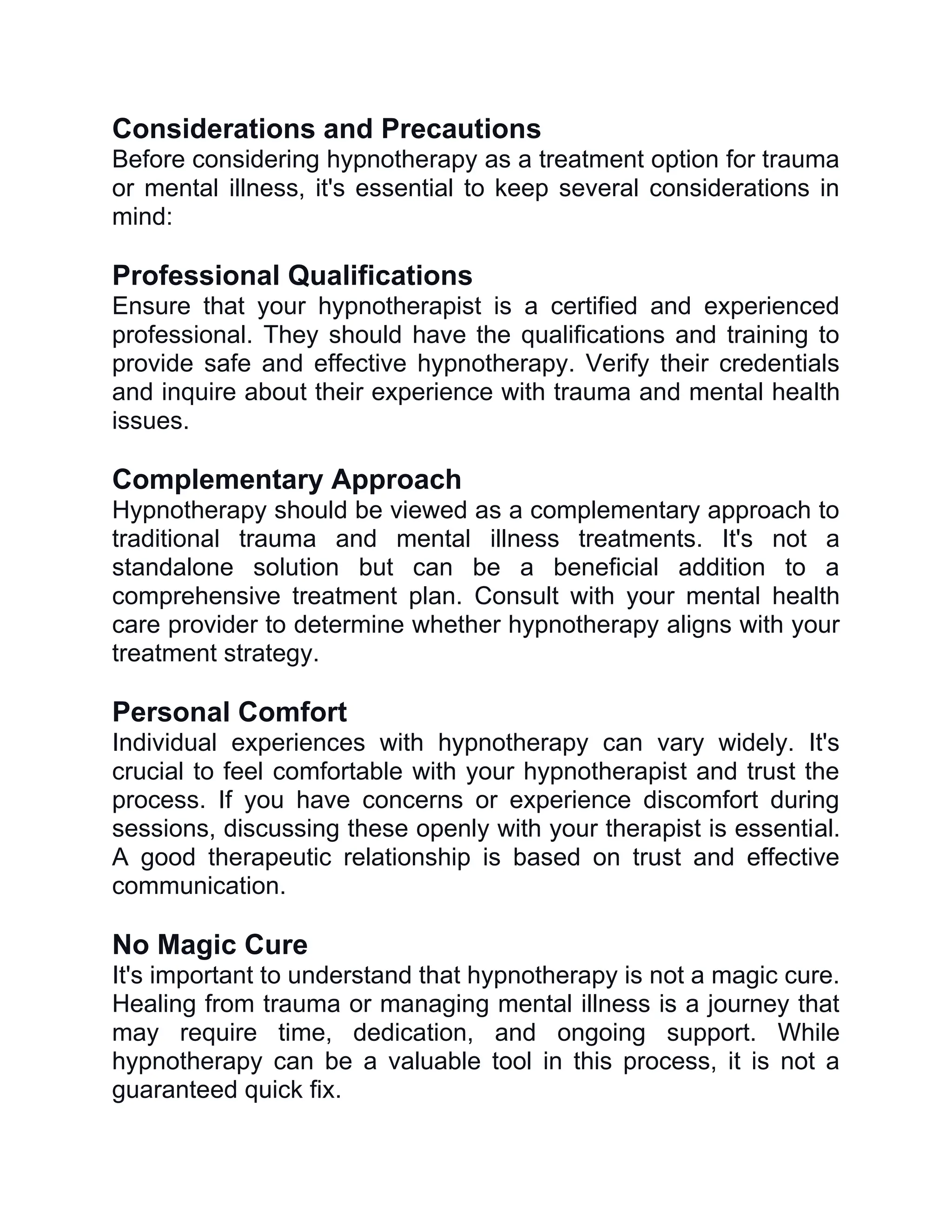 Can Hypnotherapy Help Heal Trauma and Mental Illness.pdf | Mental ...