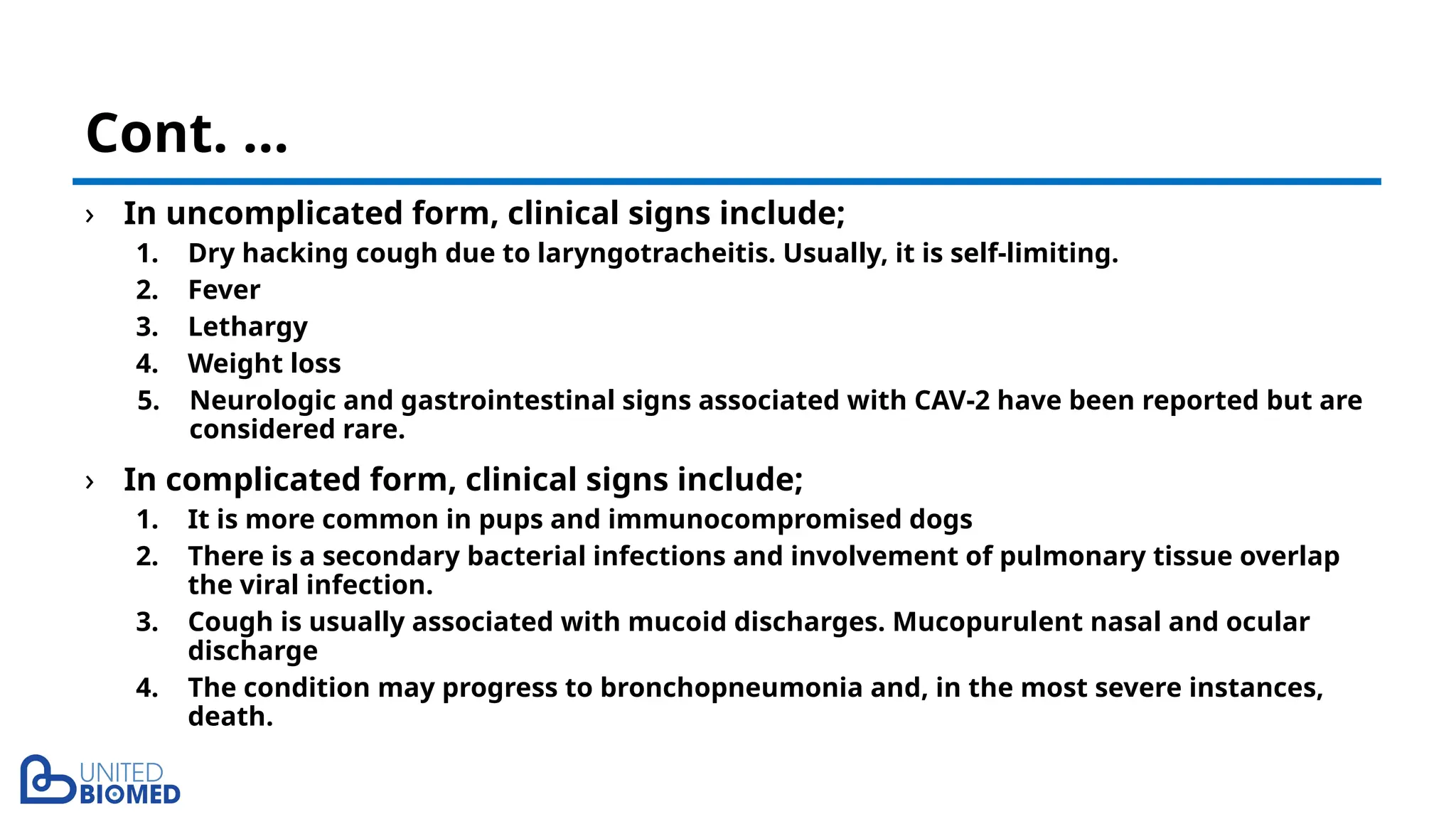 Canine Adenoviruse-2 Presentation in Pet Animals | PPTX