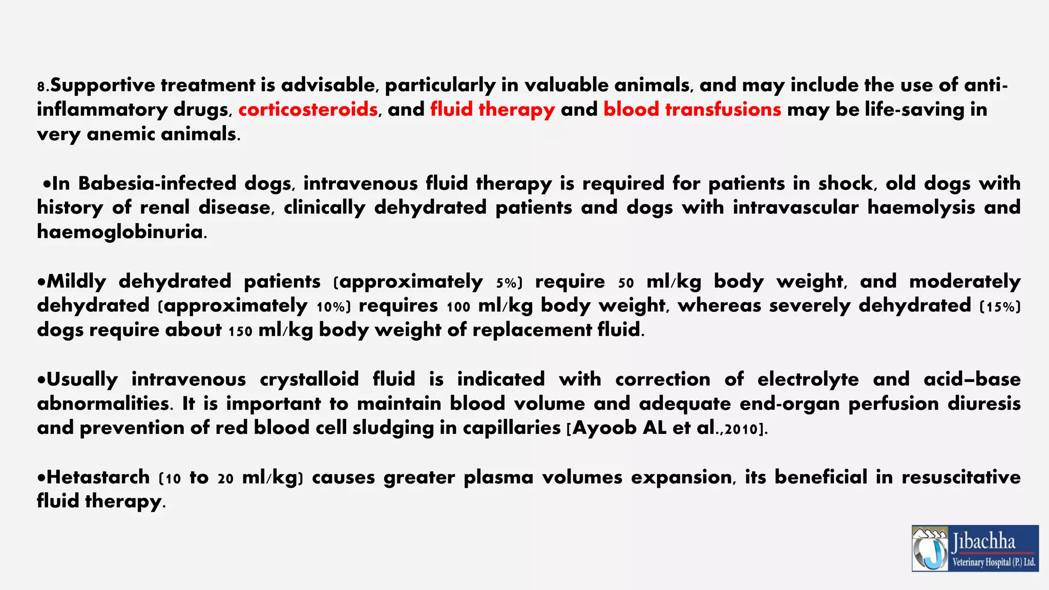 Canine babesiosis Dr.Jibachha Sah,M.V.Sc ,Lecturer NPI | PDF