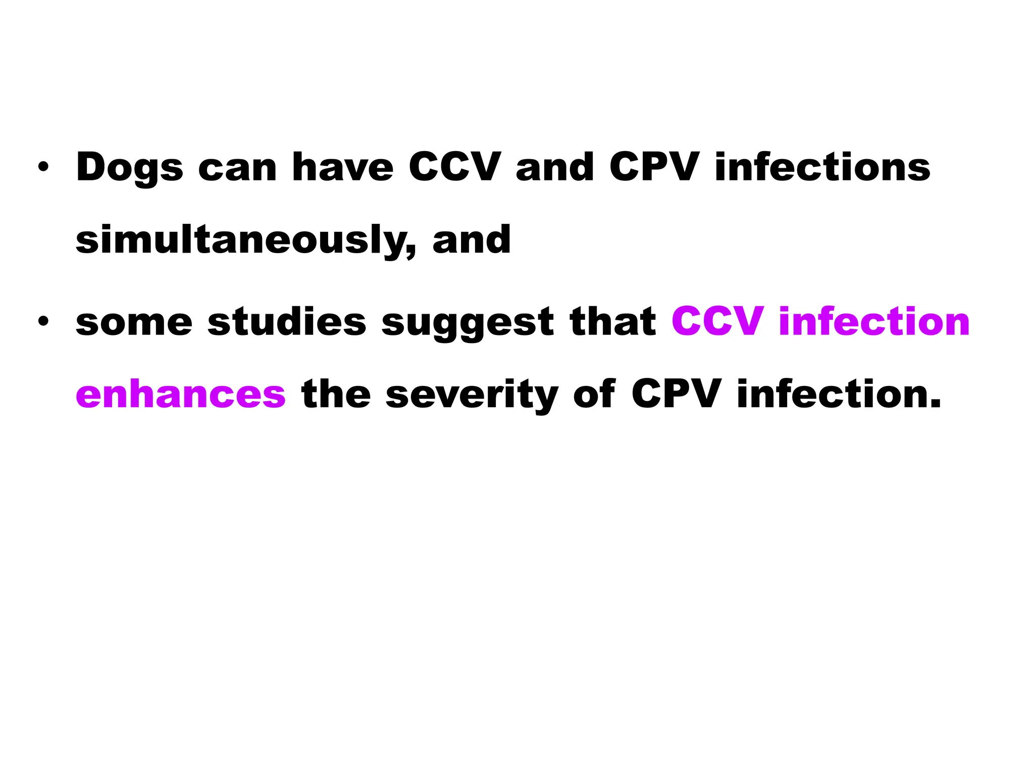 Clinico pathological and diagnstic aspects of CANINE CORONAVIRAL ...