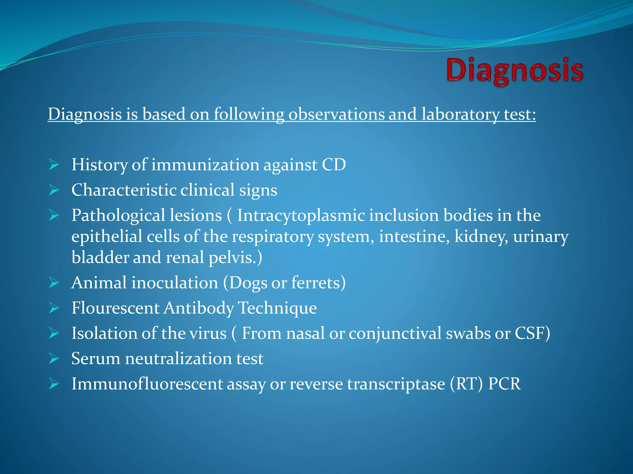 Canine Distemper | PPTX