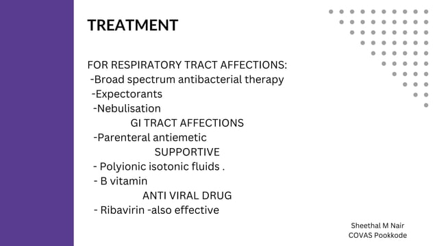Canine distemper- treatment, prevention & control veterinary preventive ...
