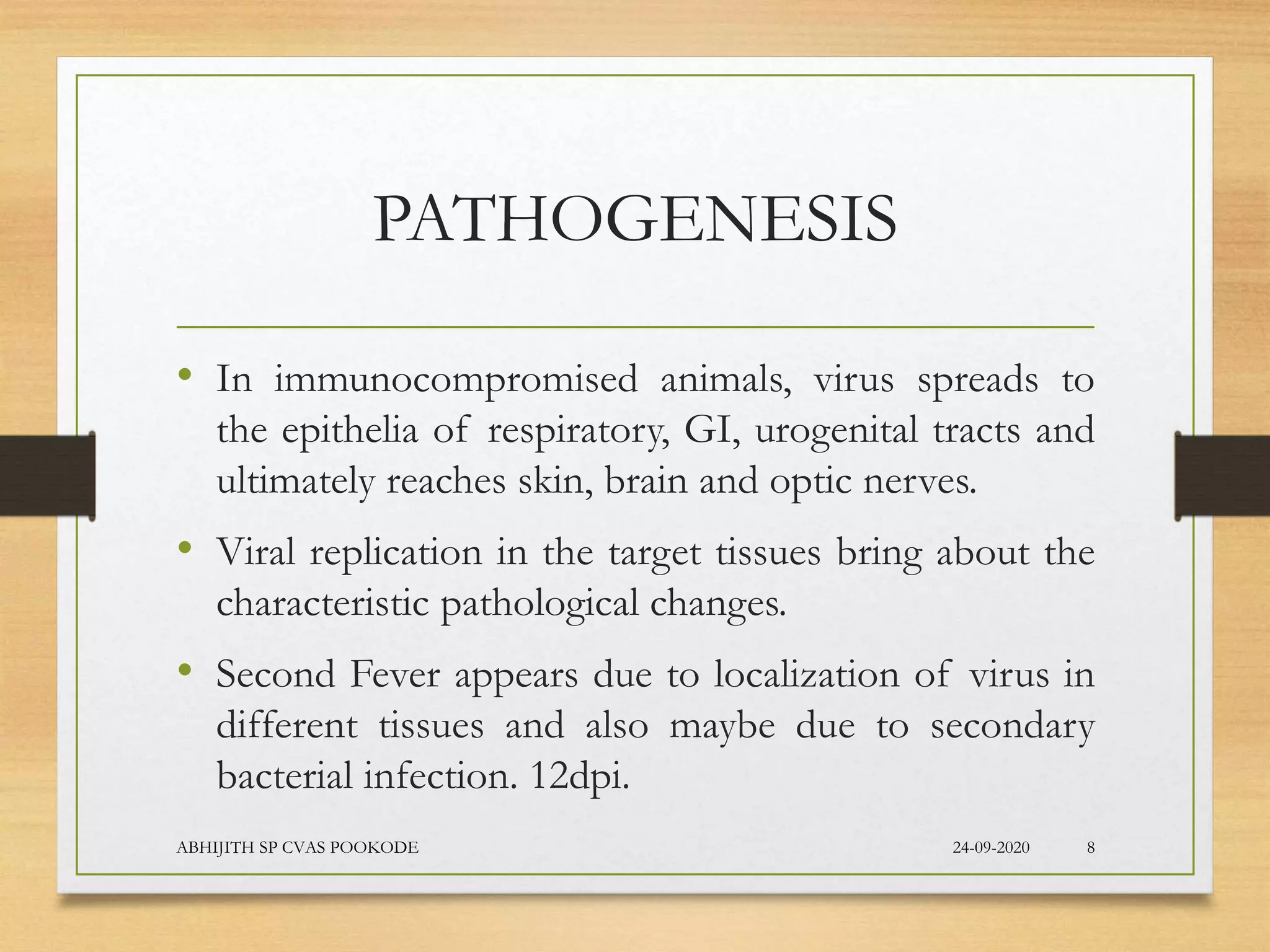 Canine distemper abhijith | PPTX