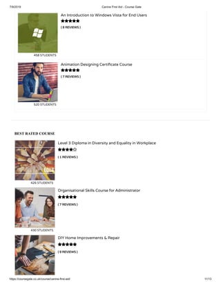 Canine First Aid - Course Gate | PDF