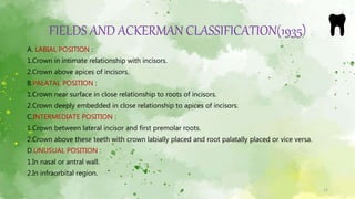 Canine impaction maxillary teeth part 2 | PPT