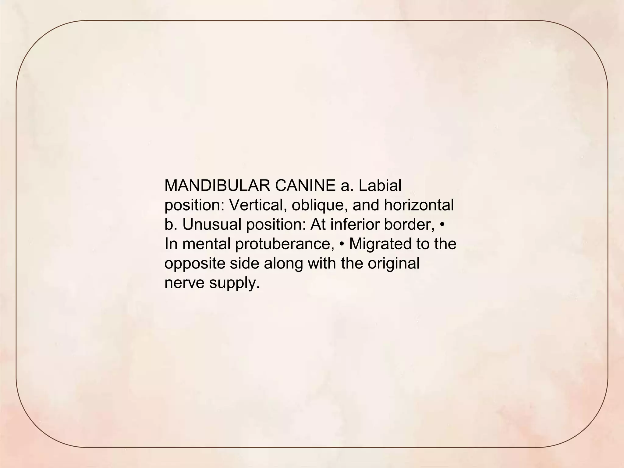 CANINE IMPACTION 1.pptx