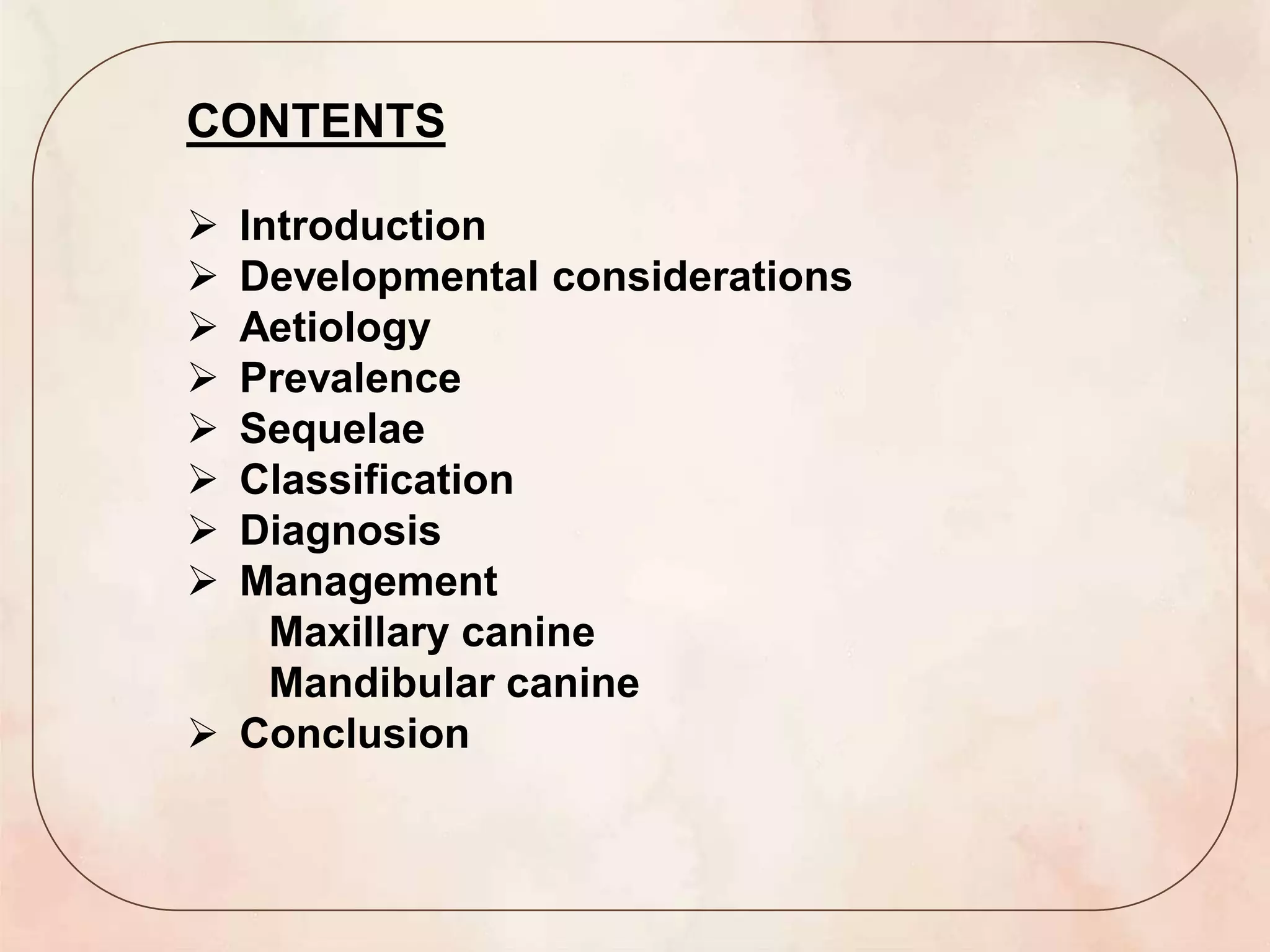 CANINE IMPACTION 1.pptx