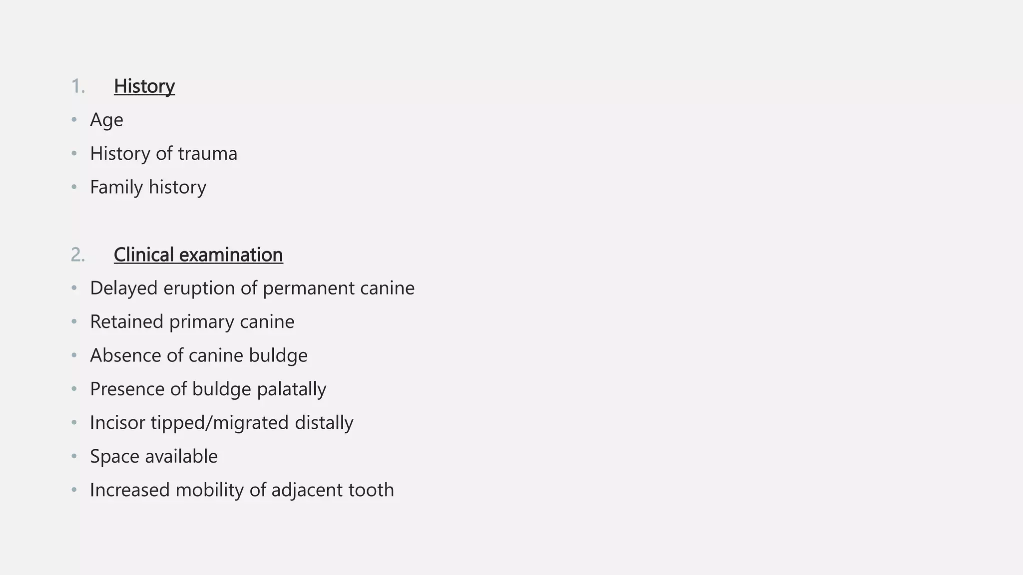 CANINE IMPACTION AND ITS CLINICAL CONSIDERATIONS.pptx
