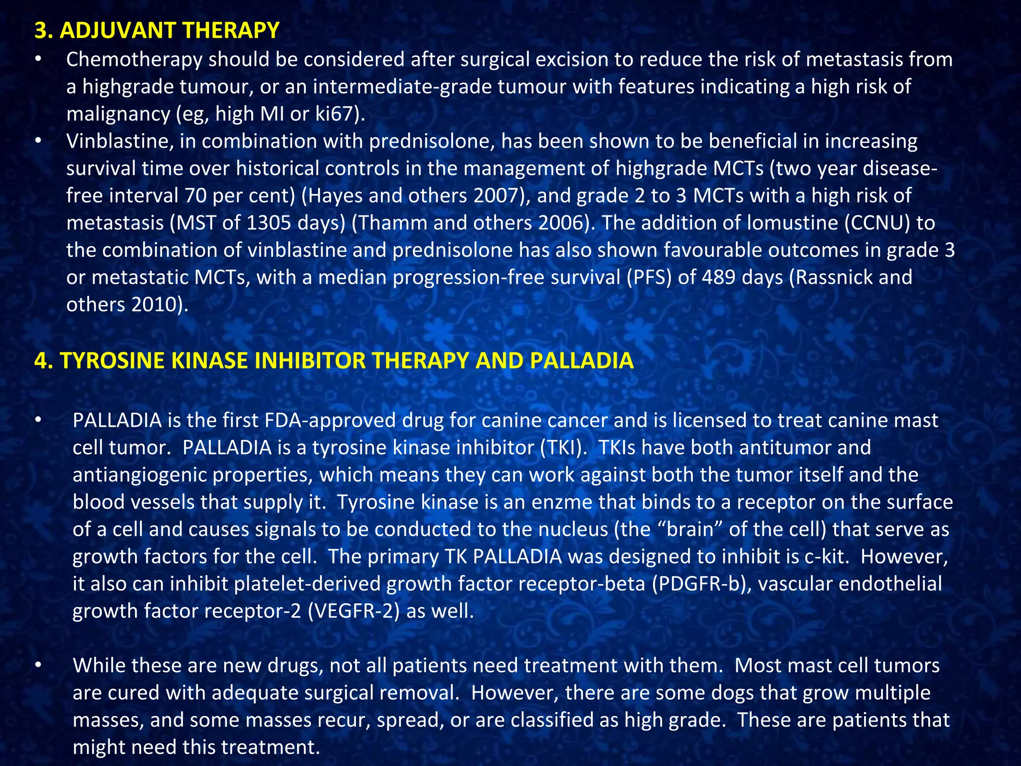 Canine Mast Cell Tumor | PPTX