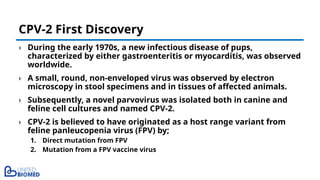 Canine Parvo in Pet Animal_Complete Review | PPTX