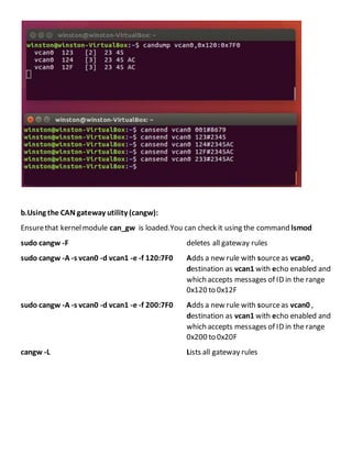 CAN in linux | DOCX