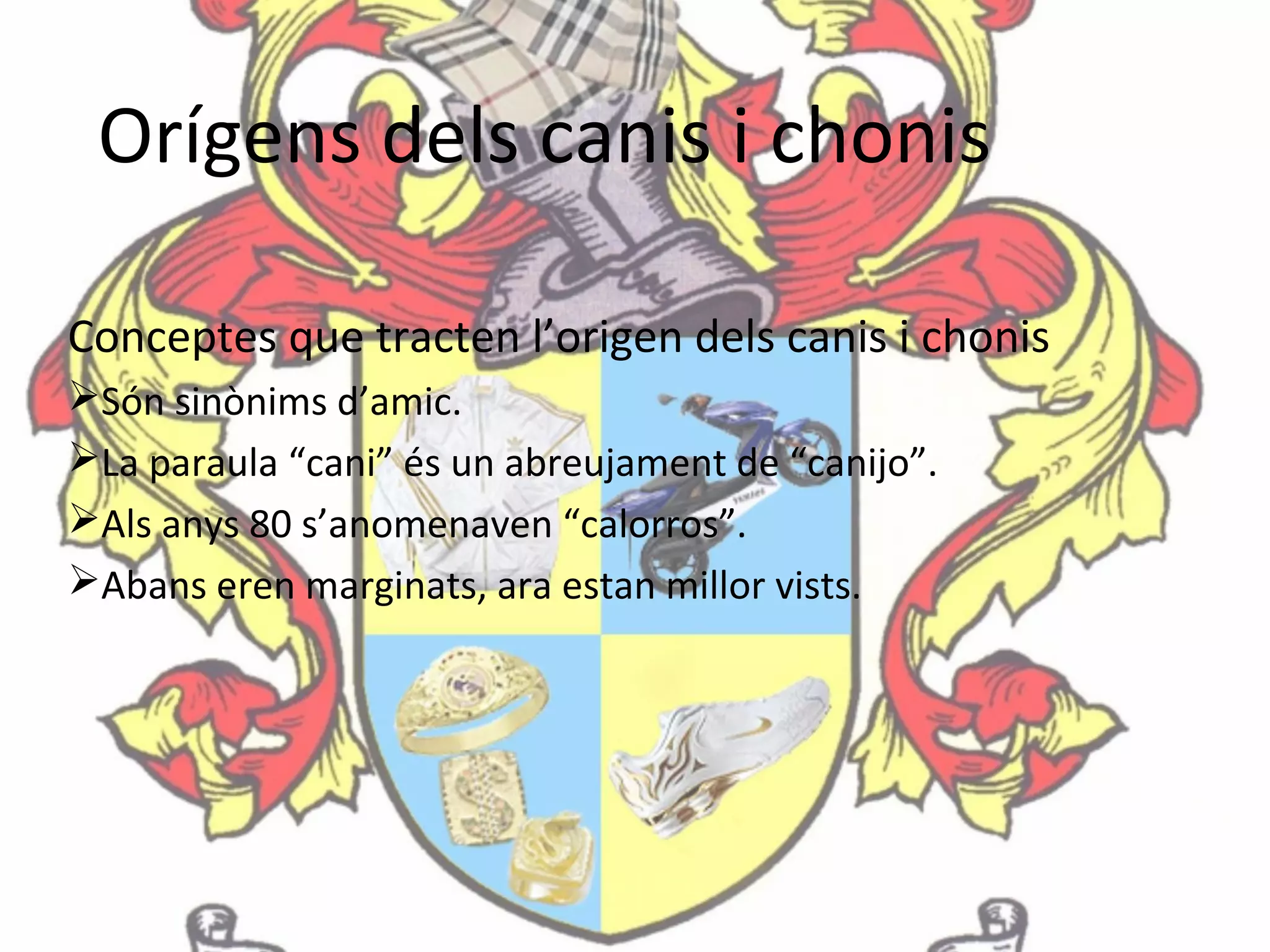 Canis i chonis | PPT