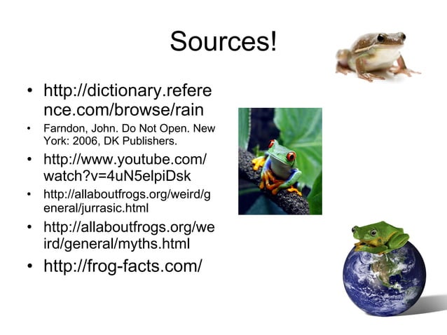 Can It Really Rain Frogs? | PPT | Weather | Science