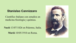 Canizzaro y Lavoisier | PPTX