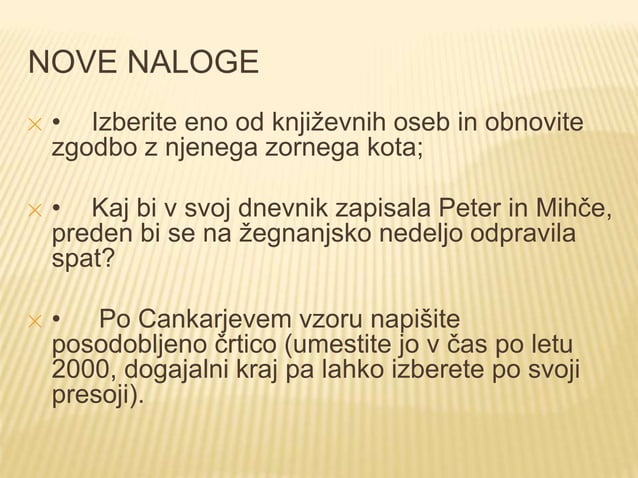 Ivan Cankar Bobi | PPTX